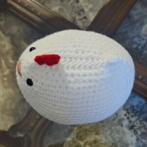 Handcrafted | Toys | Handcrafted White Chicken Plushie Crochet | Poshmark